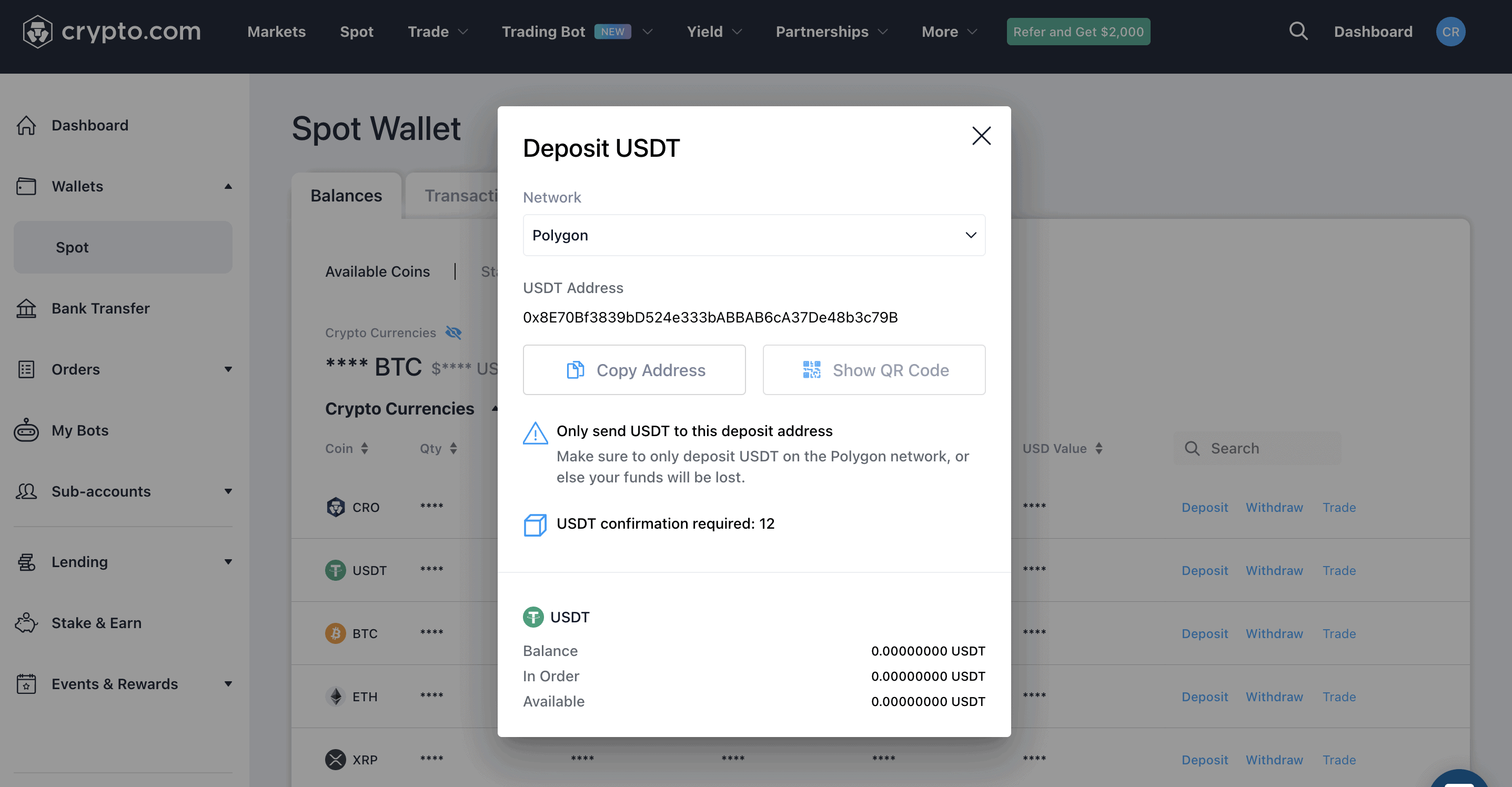 How to Find Your Crypto.com Wallet Address (2024)