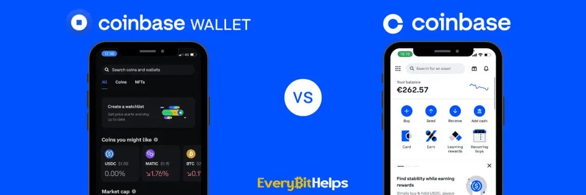 Difference Between Coinbase vs Coinbase Wallet 2024 Difference Between Coinbase vs Coinbase Wallet 2024